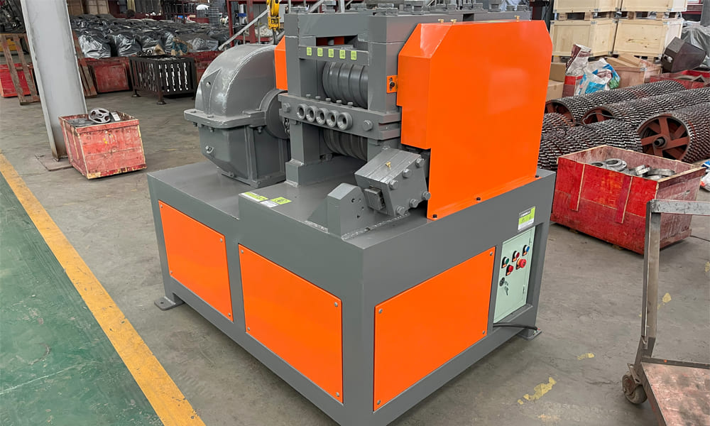 Machines for Processing Scrap Steel Rebar or Waste Reinforcement Bar ...